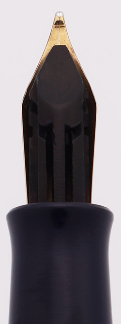 Eversharp Skyline Fountain Pen (1940s) - Gold Lined Cap, Blue Barrel, Lever Filler, Flexible ...